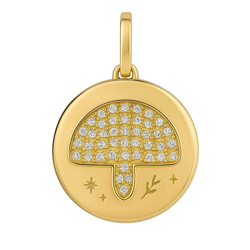 Fairy Shroom Medallion – EVE JEWELRY LA